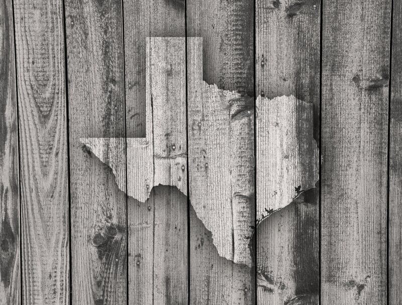 Map of Texas on Weathered Wood Stock Photo - Image of dark, country ...