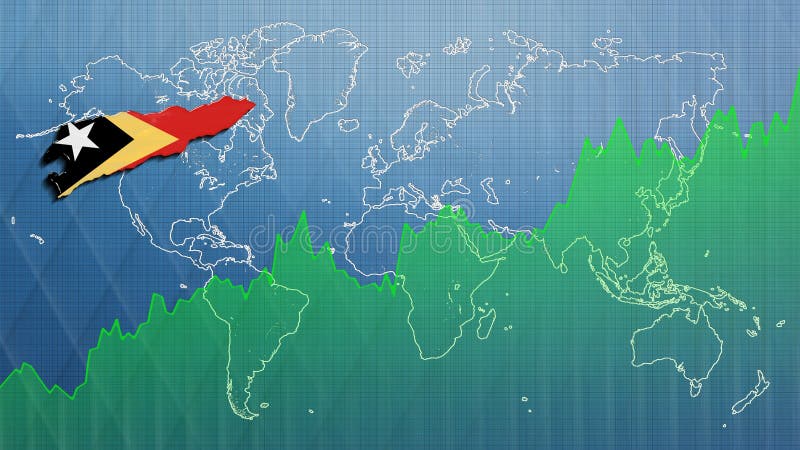 Map of Timor Leste, Financial Success Stock Illustration - Illustration ...