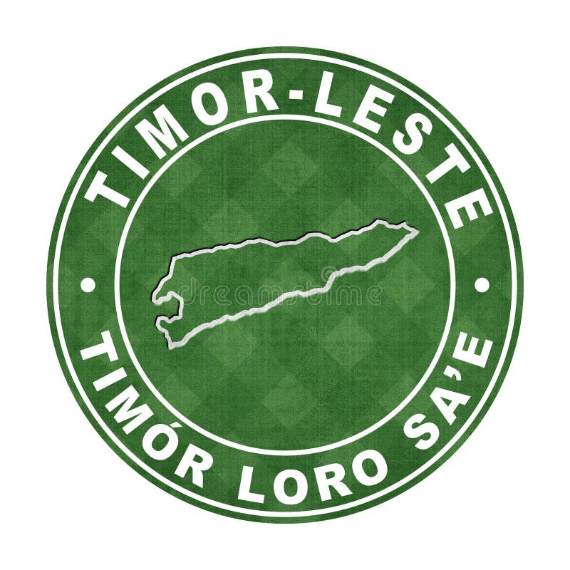 Map of Timor Leste Football Field Stock Illustration - Illustration of ...
