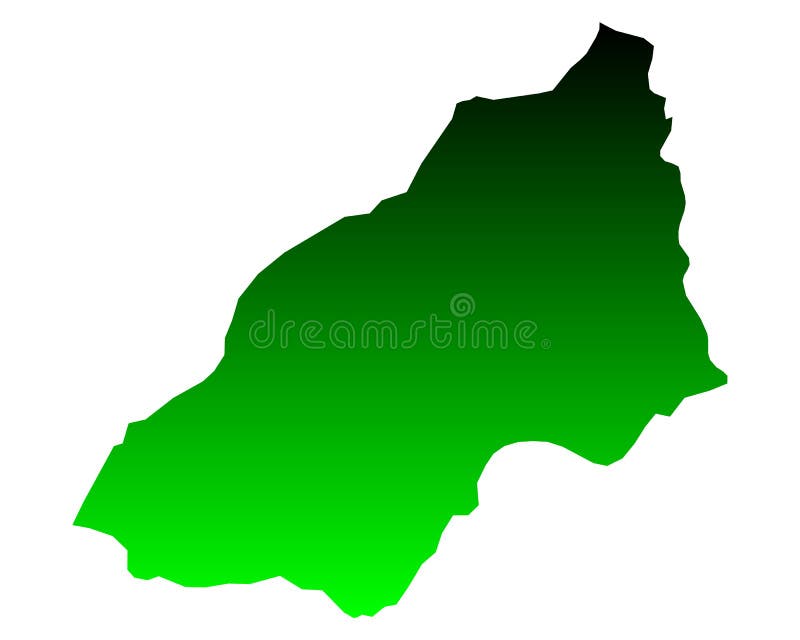 Map of Tumbes stock vector. Illustration of peru, travel - 193360485