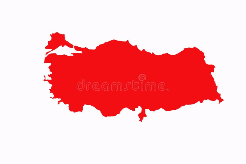 Map of turkey stock illustration. Illustration of mediterranean - 16412052