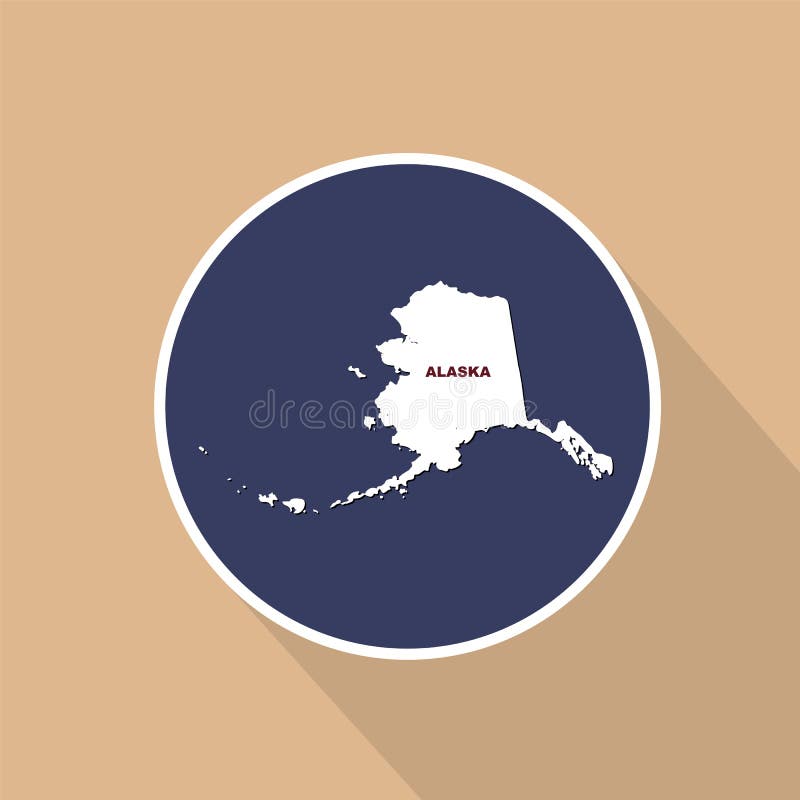 Alaska Name Vector Graphic Design Stock Vector - Illustration of state ...