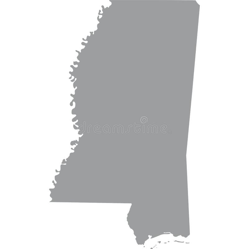 Mississippi State Shape Stock Illustrations – 1,138 Mississippi State ...