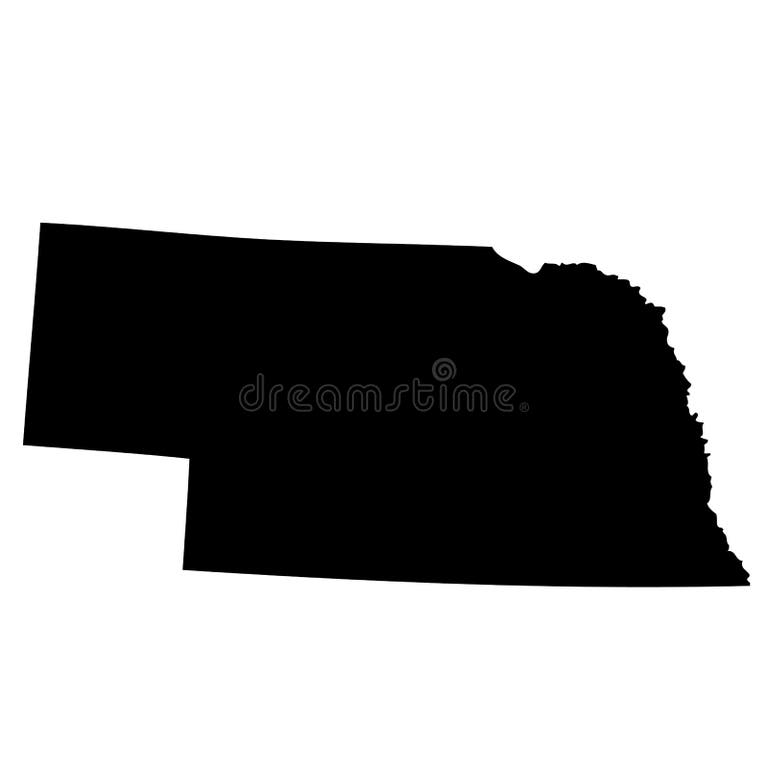 State Nebraska Silhouette Stock Illustrations – 1,188 State Nebraska ...