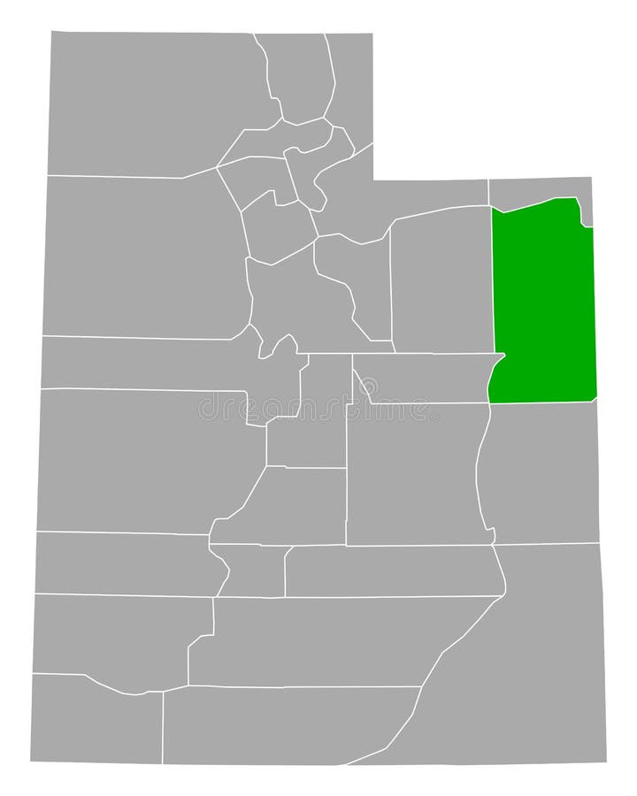 Uintah County, State of Utah U.S. County, United States of America, USA ...