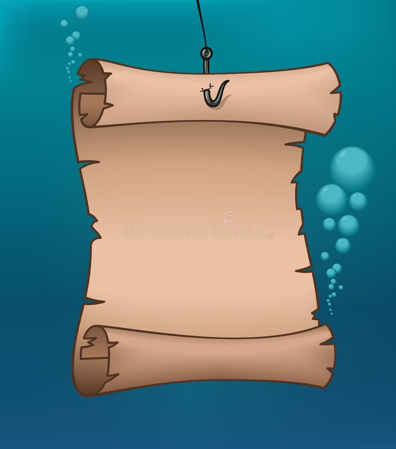 Map Underwater stock vector. Illustration of life, copy - 13296167