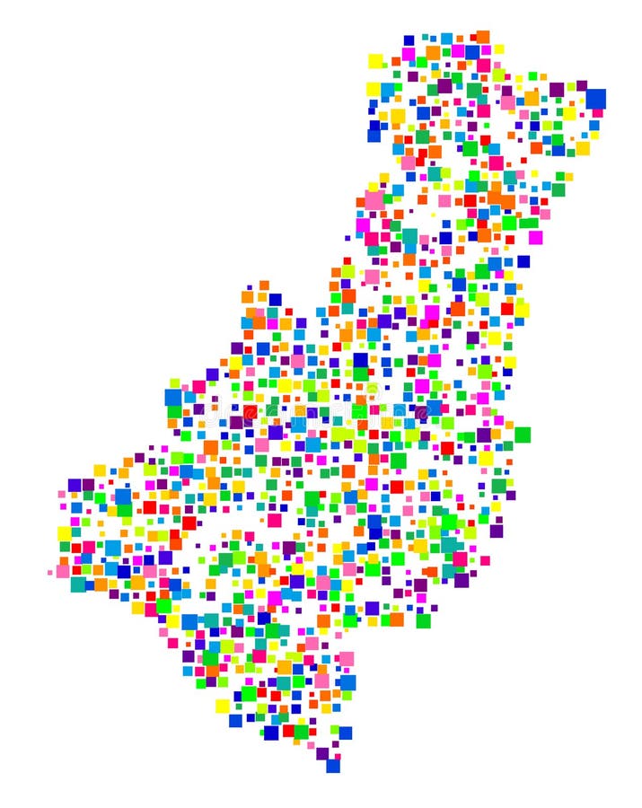 Map of the Unitary Authority Gisborne District (NZ). Stock Vector ...