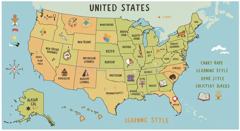 Different Learning Styles Stock Illustrations – 866 Different Learning ...