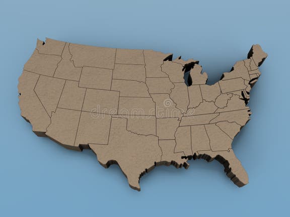 Map Continental Usa Stock Illustrations – 1,450 Map Continental Usa ...