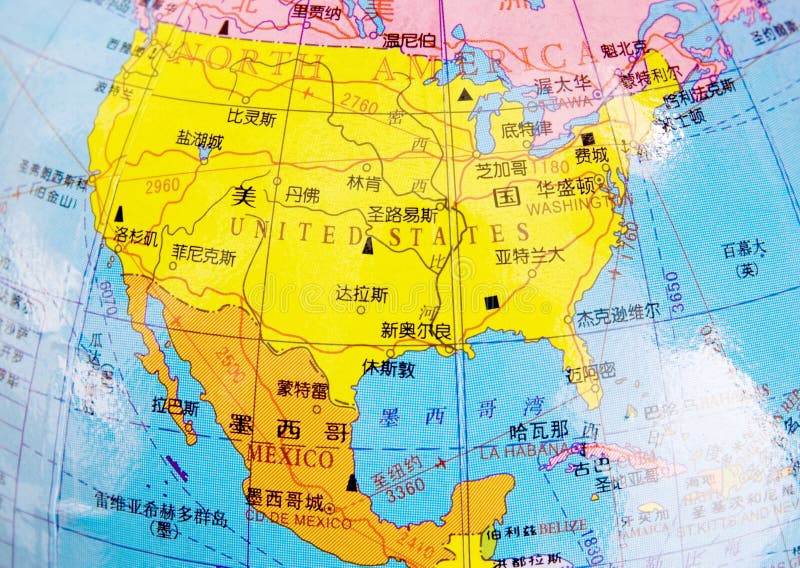 173 Usa Map Canada Color Page Stock Photos - Free & Royalty-Free Stock ...