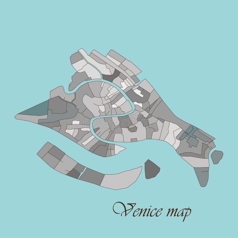 Venice Map Stock Illustrations – 1,462 Venice Map Stock Illustrations, Vectors & Clipart ...