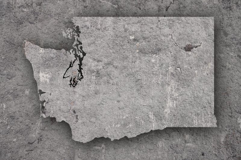 Map of Washington DC on Weathered Concrete Stock Illustration ... Map of Washington DC on Weathered Concrete Stock Illustration ...