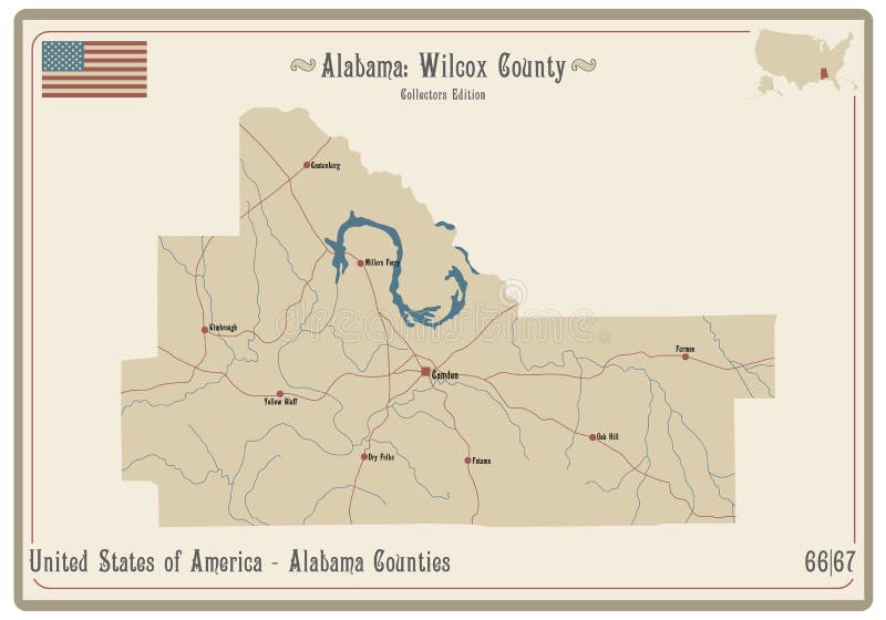 Wilcox County, Alabama Counties in Alabama, United States of America ...