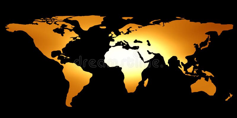 World Map Yellow Black White Stock Illustrations – 3,098 World Map ...