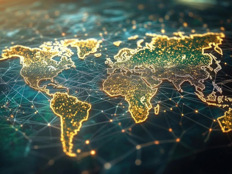 Map of World Close-Up stock photo. Image of tourism - 377863856