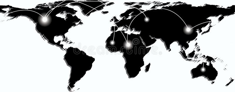 World trading stock illustration. Illustration of digital - 467467