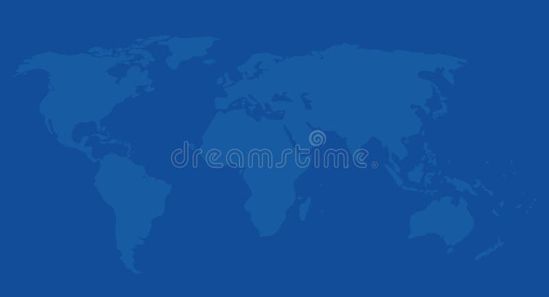 Map of the world stock vector. Illustration of graphic - 57501885