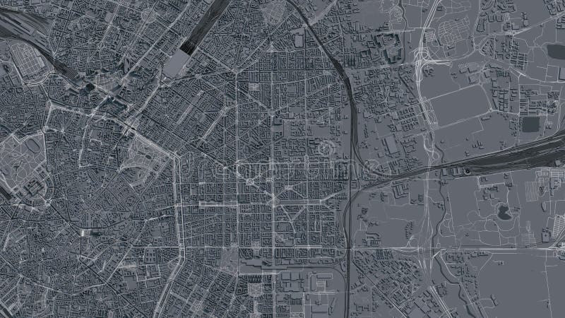 Mapa 3d da cidade milena. ilustração stock. Ilustração de mapa - 194479428