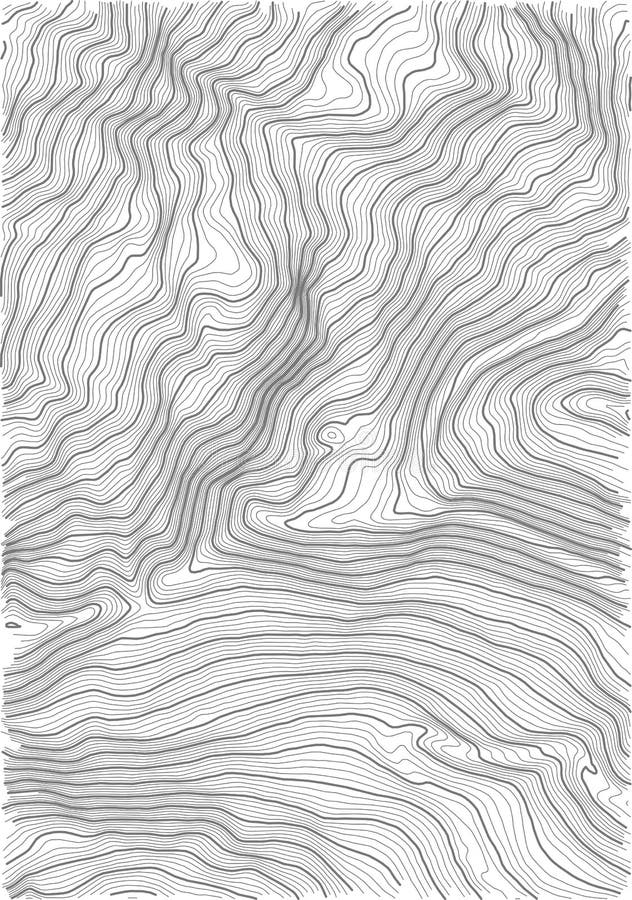 Mapa De Alivio Abstracto De La Tierra Del Vector Mapa Conceptual ...