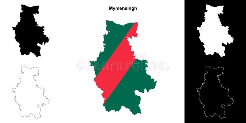 Mapa de contornos ilustração do vetor. Ilustração de contorno - 357724209