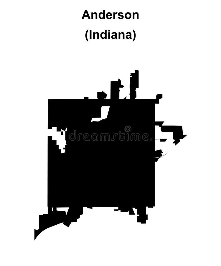 Mapa De Esquema De Anderson Ilustración del Vector - Ilustración de ...