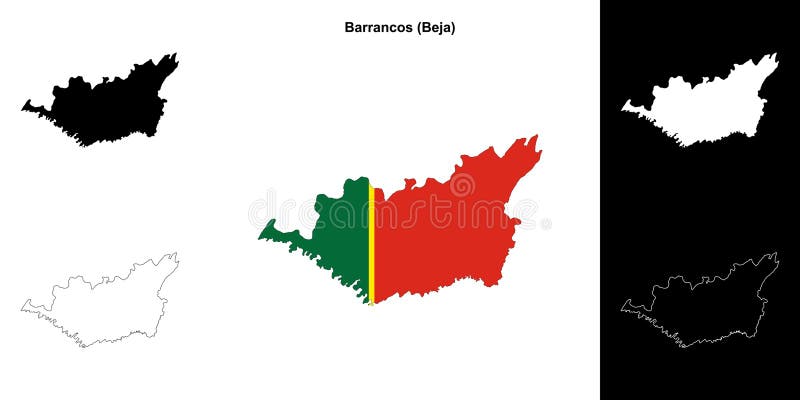 Mapa De Esquema De Barrancos Ilustración del Vector - Ilustración de ...