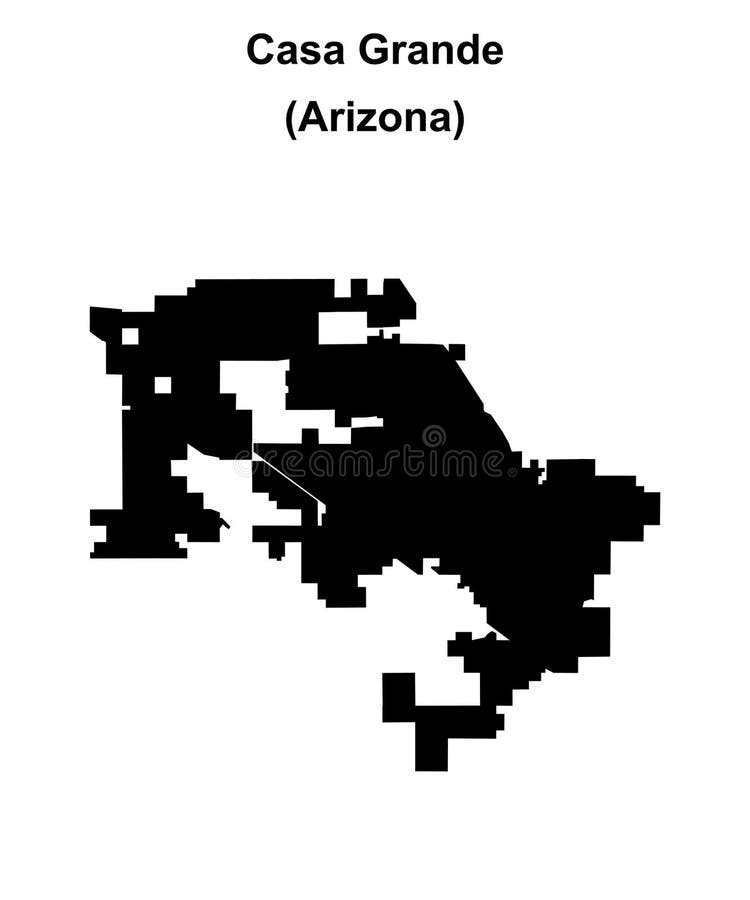 Mapa De Esquema De Casa Grande Ilustración del Vector - Ilustración de ...