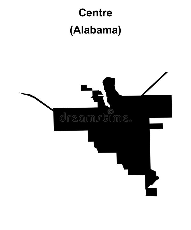 Mapa de esquema central ilustración del vector. Ilustración de modelo ...