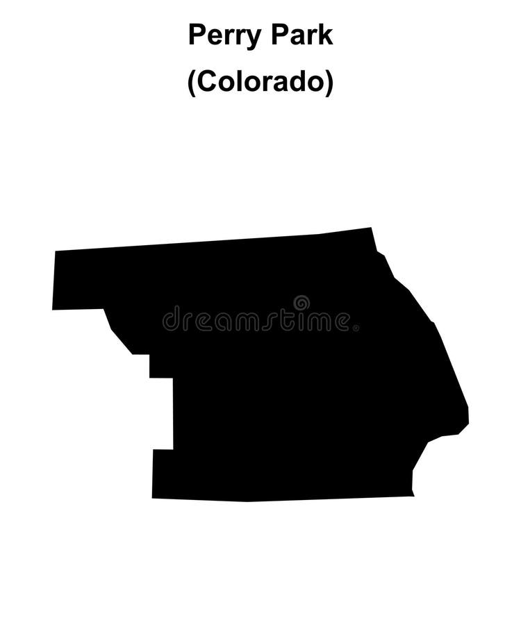 Mapa De Esquema Del Parque Perry Ilustración del Vector - Ilustración ...