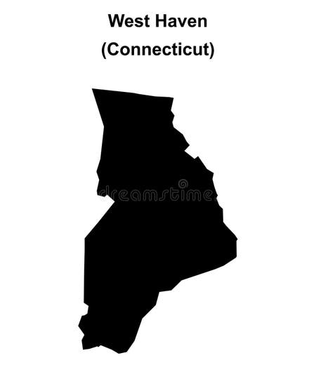 Mapa De Esquema Del Puerto Oeste Ilustración del Vector - Ilustración ...
