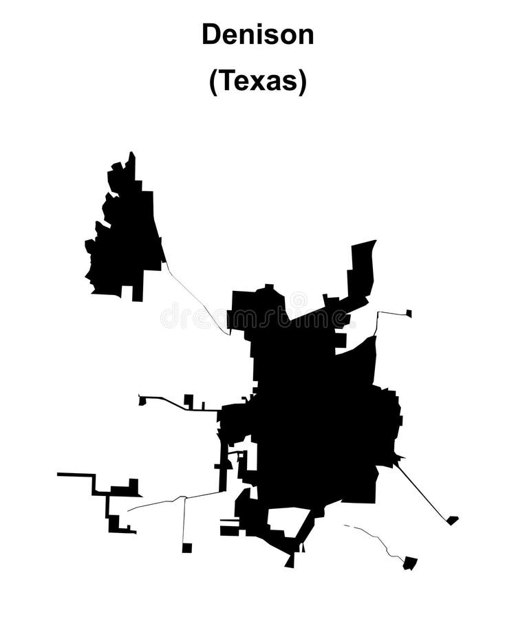 Mapa de esquema de denso ilustración del vector. Ilustración de icono ...