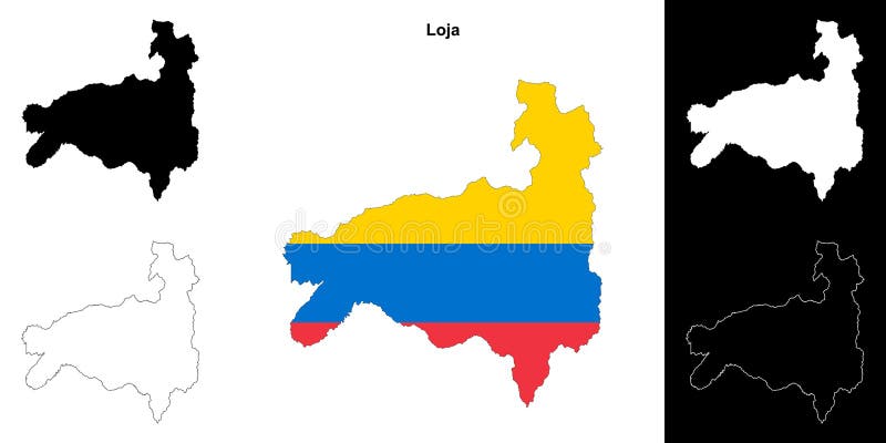 Mapa de esquema de loja ilustración del vector. Ilustración de contorno ...