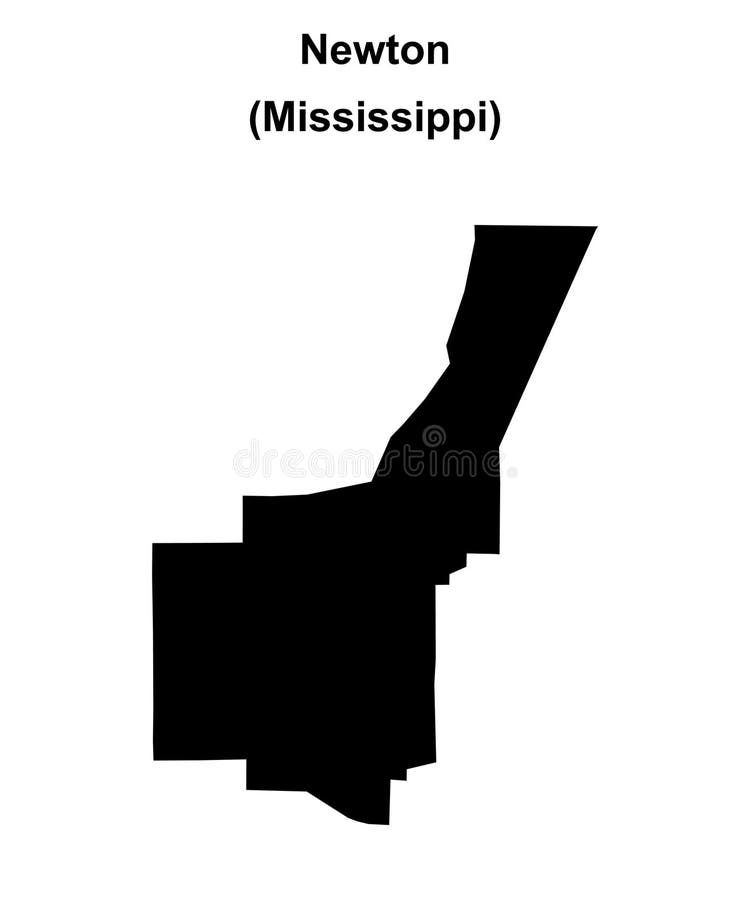 Mapa de esquema de Newton ilustración del vector. Ilustración de icono ...