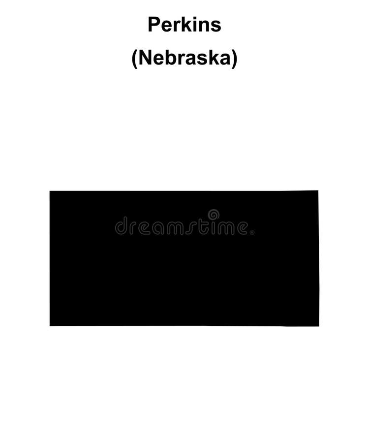 Mapa de esquema de Perkins ilustración del vector. Ilustración de ...