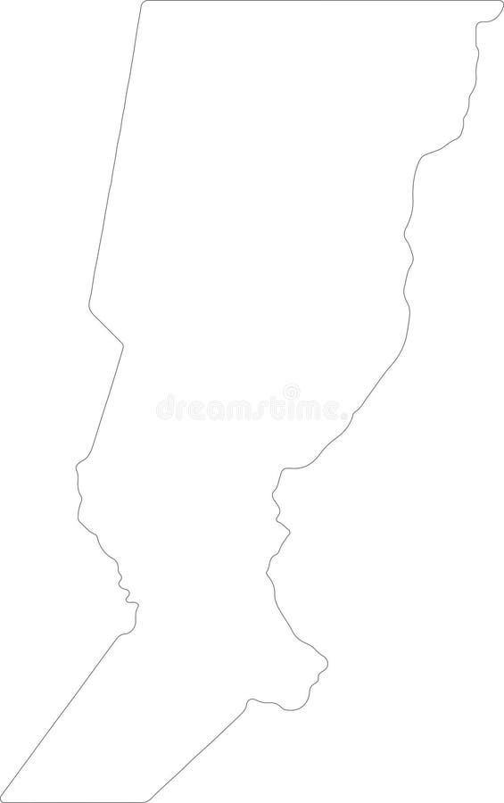 Mapa De Esquema De Santa Fe Argentina Ilustración del Vector ...
