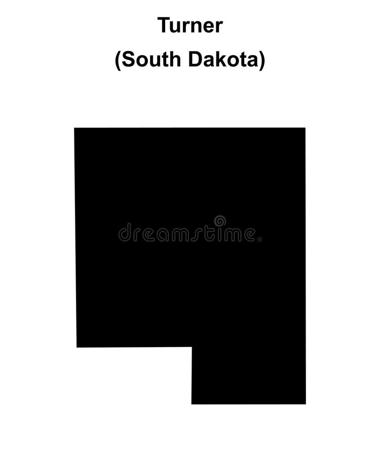 Mapa de esquema de Turner ilustración del vector. Ilustración de ...