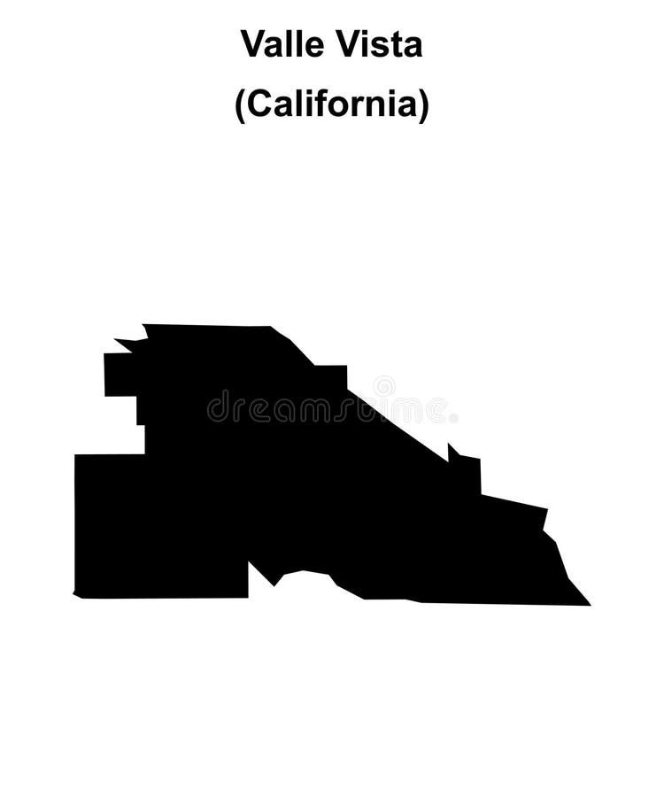 Mapa De Esquema De Valle Vista Ilustración del Vector - Ilustración de contorno, vista: 356998645