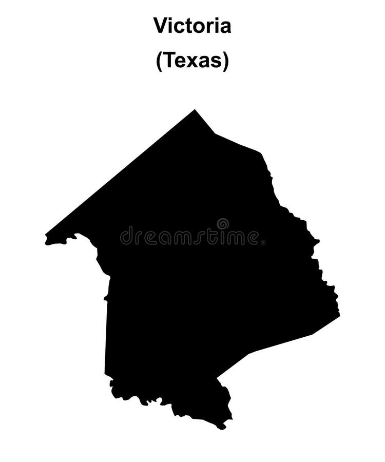 Mapa De Esquema De Victoria Stock de ilustración - Ilustración de ...