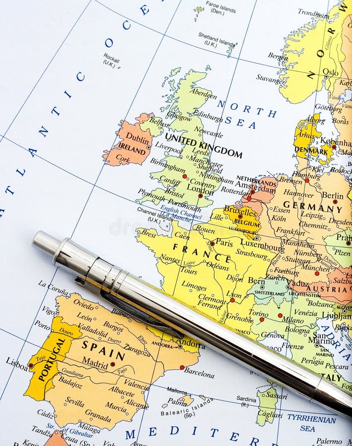 683 Mapa De Europa Occidental Fotos de stock - Fotos libres de regalías ...