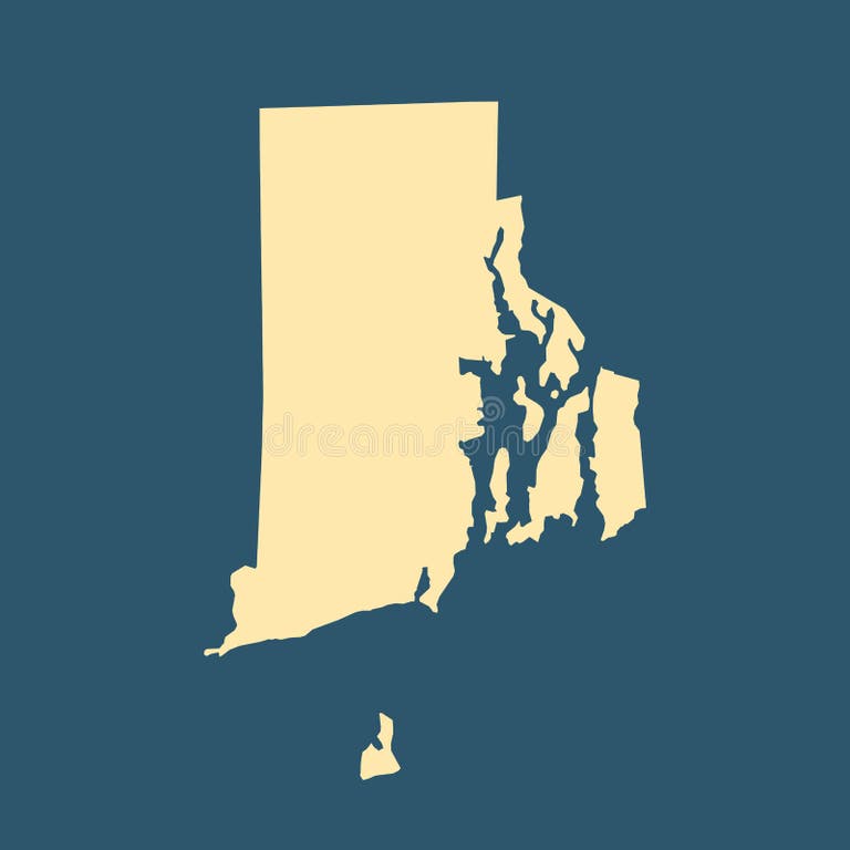 Mapa de la isla de roda ilustración del vector. Ilustración de norte ...