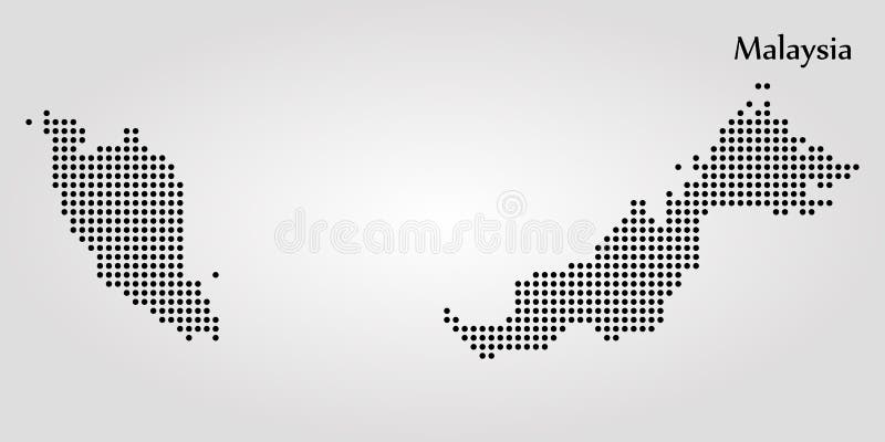 Mapa De Malaysia Ilustra??o Do Vetor Mapa De Mundo Ilustração Stock ...