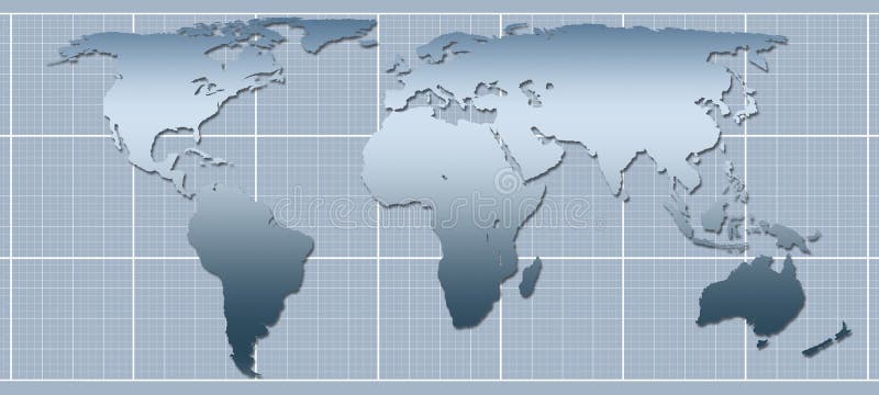 Mapa mundial ilustração stock. Ilustração de global, projeto - 5018954