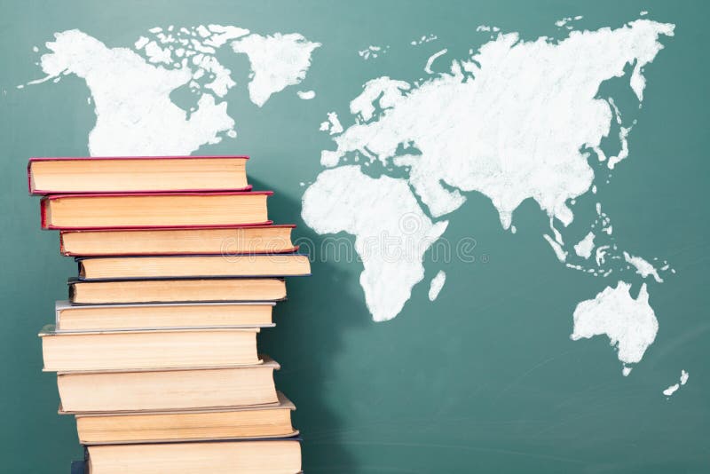 Mapa de mundo ilustração stock. Ilustração de terra, projeto - 66505043