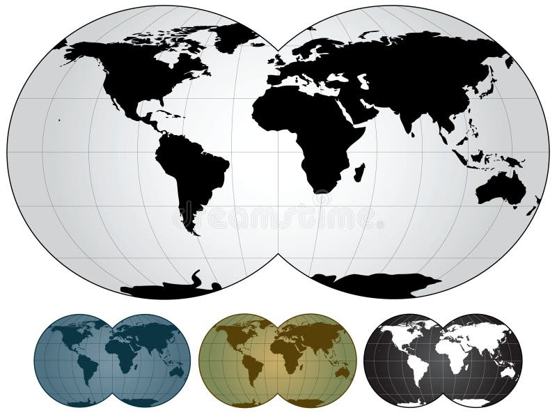 Mapa De Mundo Redondo Ilustrações, Vetores E Clipart De Stock – (30,824 ...