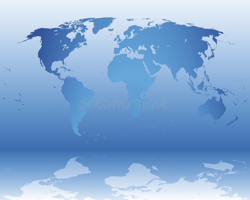 Mapa mundial ilustração stock. Ilustração de ambiente - 7744325