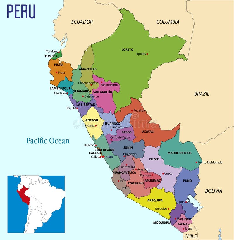 Lista 101 Foto Mapa Del Peru Y Sus Regiones Mirada Tensa 09 2023
