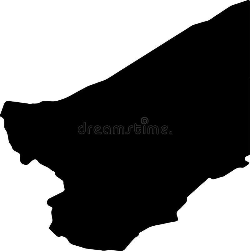 Mapa De Silhueta De Preto Com Fundo Transparente Ilustração do Vetor ...