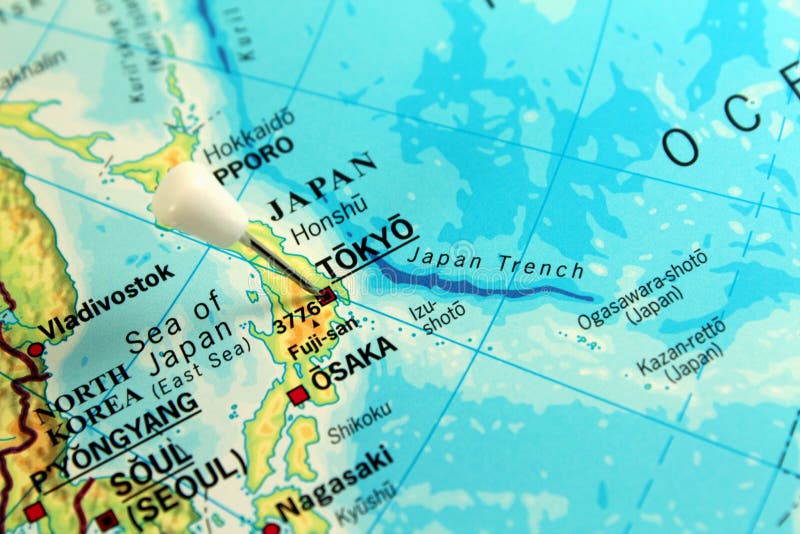 Mapa de Tokio imagen de archivo. Imagen de finanzas, recorrido - 32849105