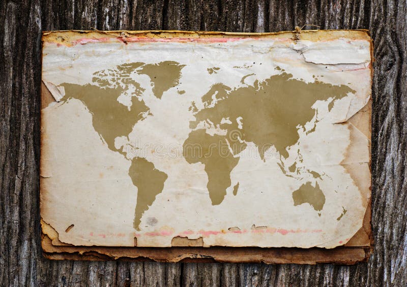 Mapa de Velho Mundo. imagem de stock. Imagem de antiguidade - 32356331