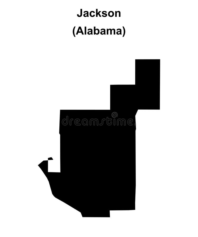 Mapa Del Esquema De Jackson Ilustración del Vector - Ilustración de ...